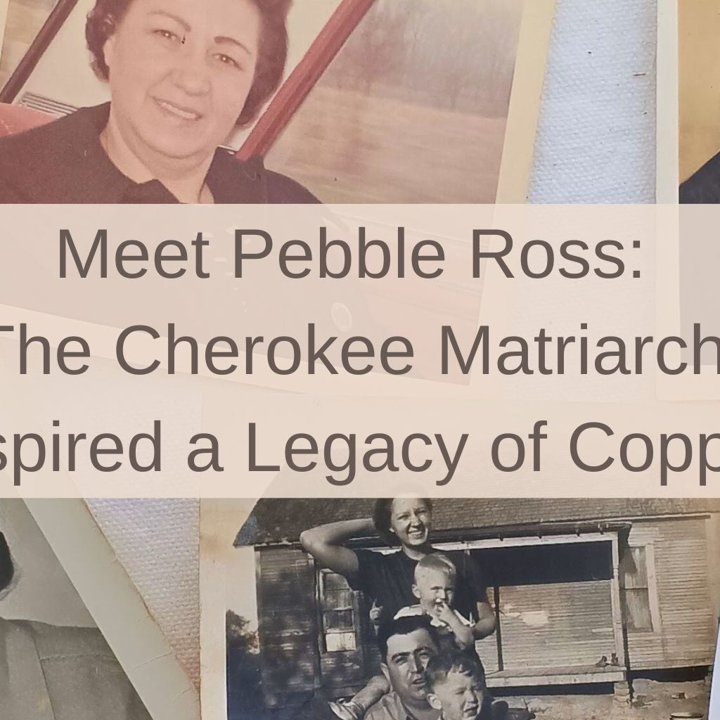 Meet Pebble Ross: Cherokee Matriarch and Copper Craft Legacy – Cherokee ...