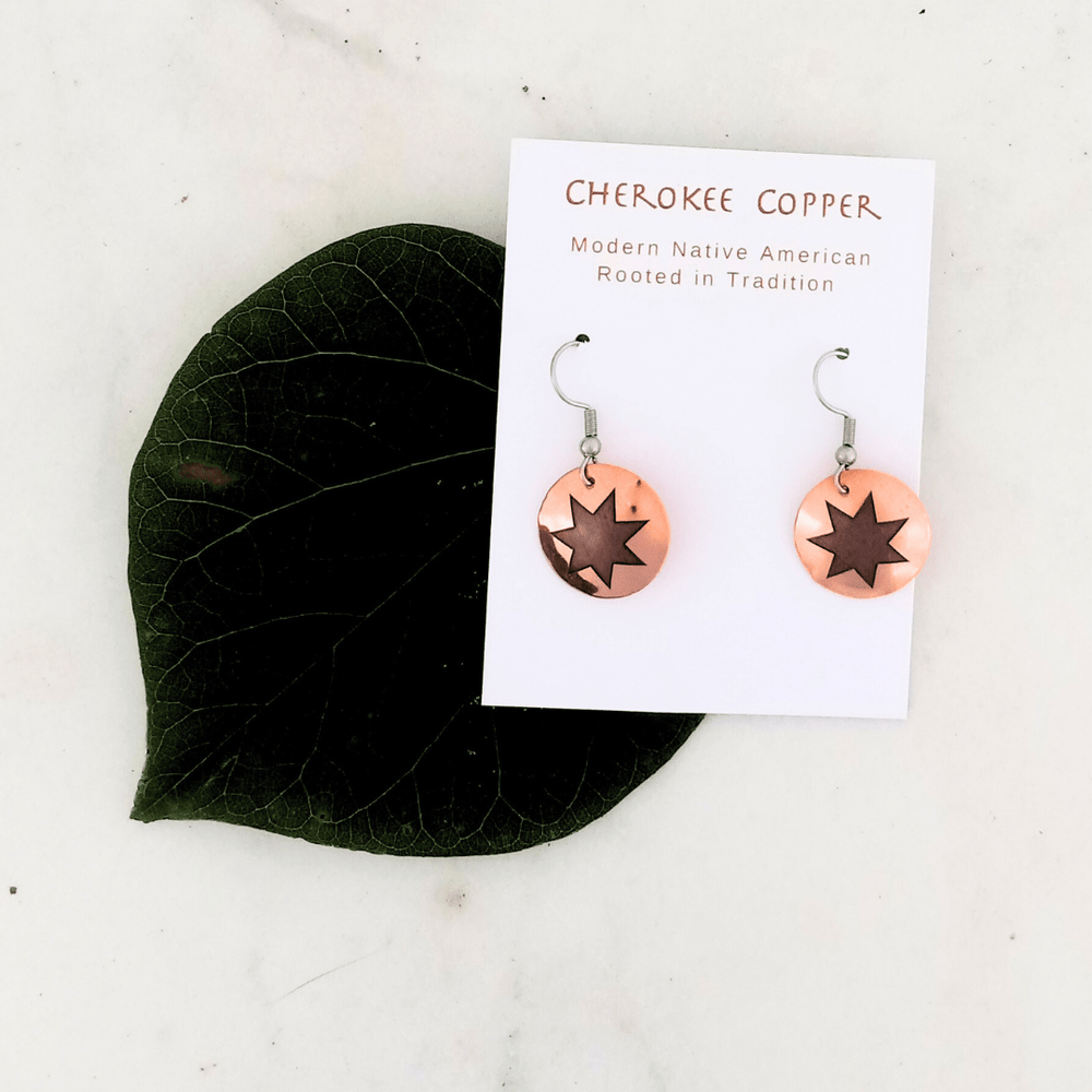 Cherokee Earrings Collection - Authentic Cultural Jewelry – Cherokee Copper